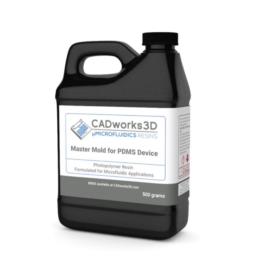 CADworks3D l Master Mold for PDMS Device (500g)