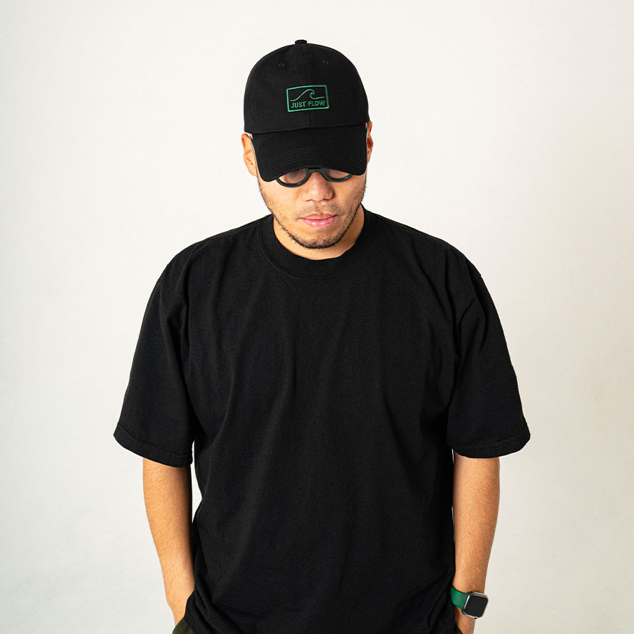 JUSTFLOW 저스트플로우 볼캡 모자 (베이지/블랙/그레이/네이비/브라운)