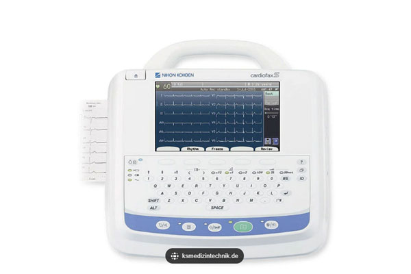 심전도 장비심전도 장비(Nihon Kohden Cardiofax S) : 병원 첨단 장비