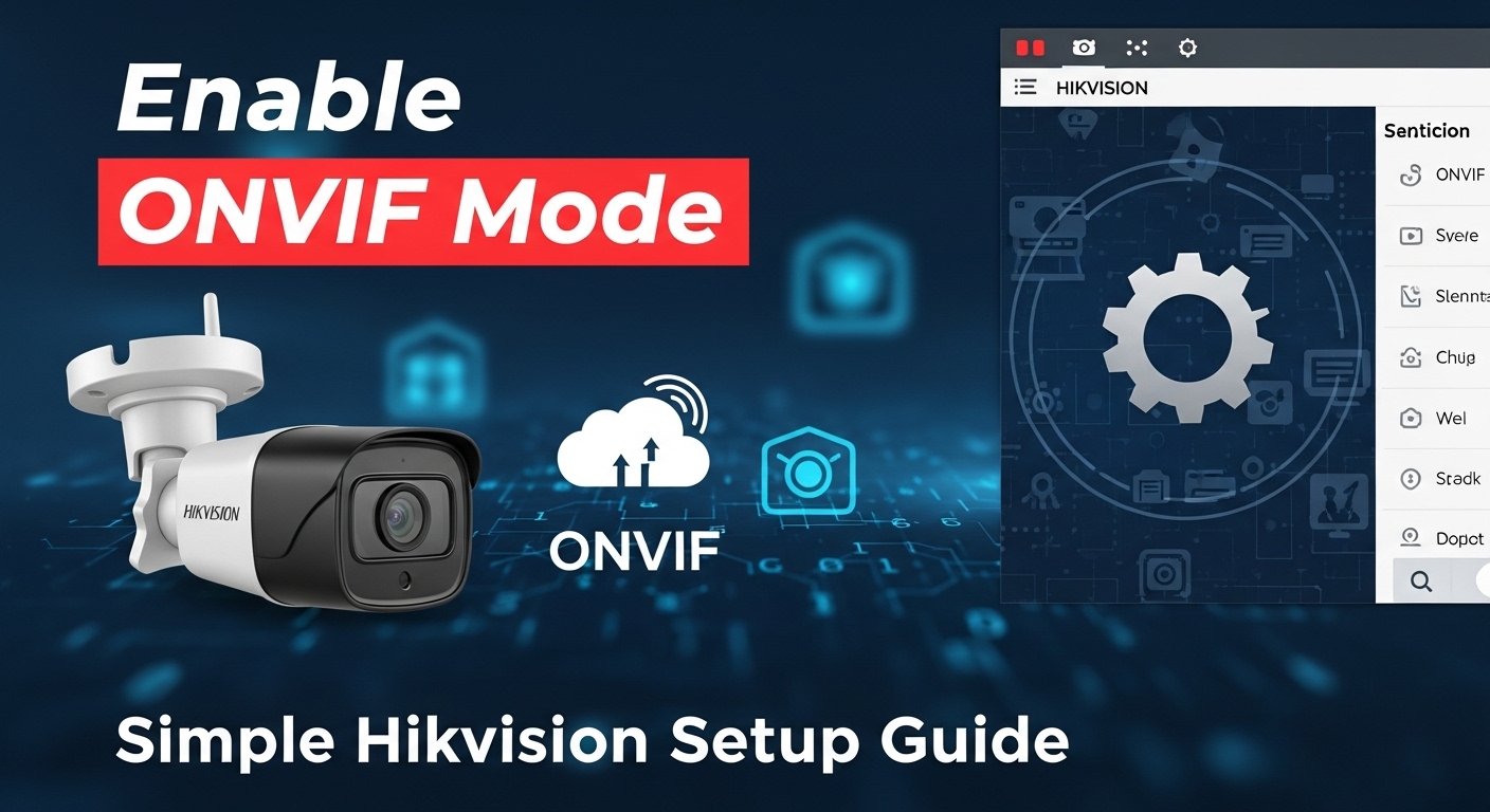 Simple steps to enable ONVIF mode on a Hikvision Camera : CCTV & Security Solutions Blog