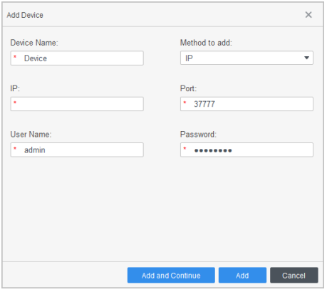 Smart PSS Lite Device Management Configuration for Dahua Devices : CCTV ...