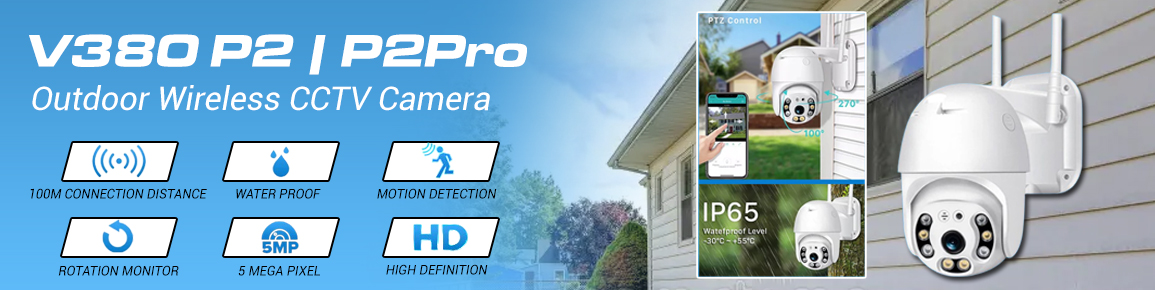 How to Install the V380 P2 P2Pro Outdoor CCTV Camera (5MP, 4X Digital Zoom, Smart WiFi, IP65 ...