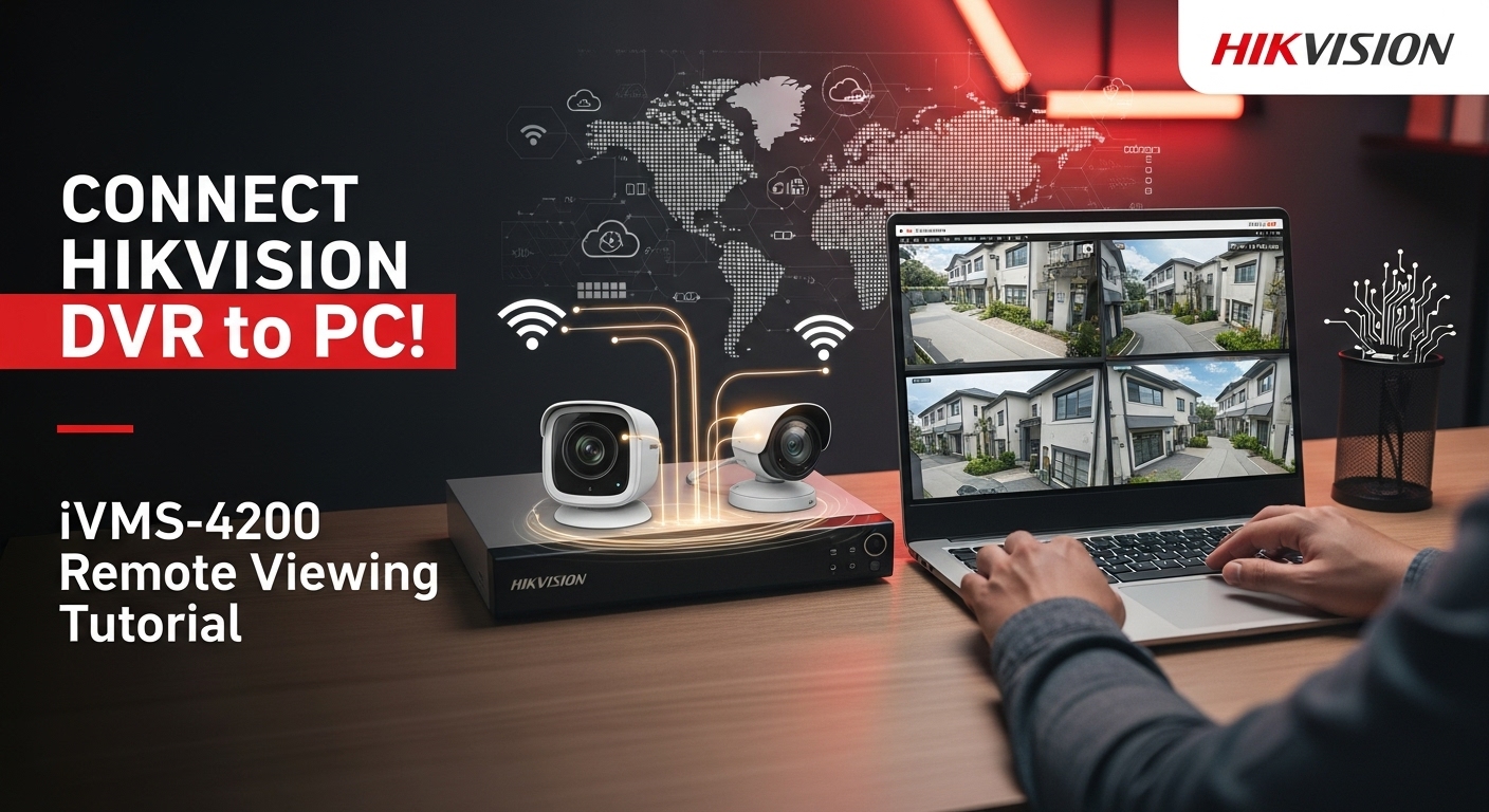 How to Connect Your Hikvision DVR to a Computer Using iVMS-4200 (Remote ...