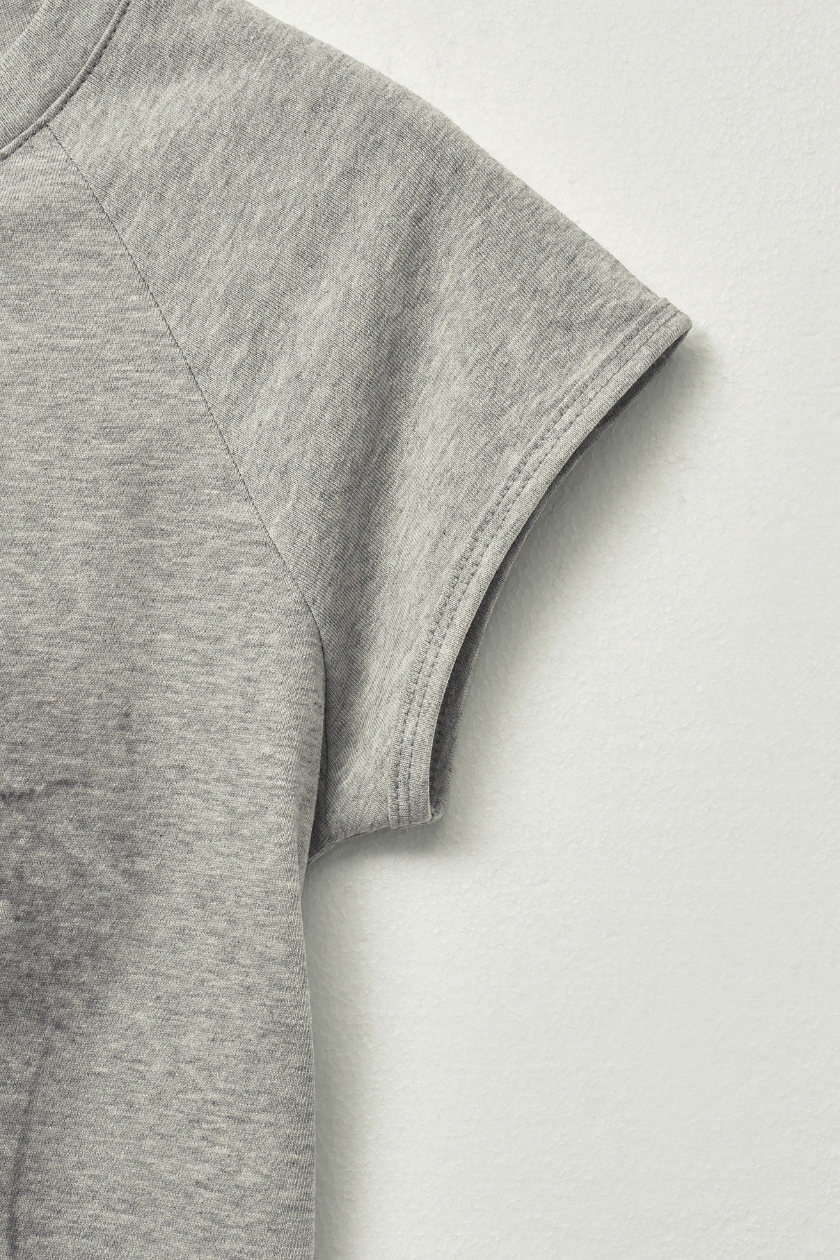 [HELENE PARIS] 코르셋 프린트 하프 티셔츠 [멜란지] - HELENE PARIS | 리켓