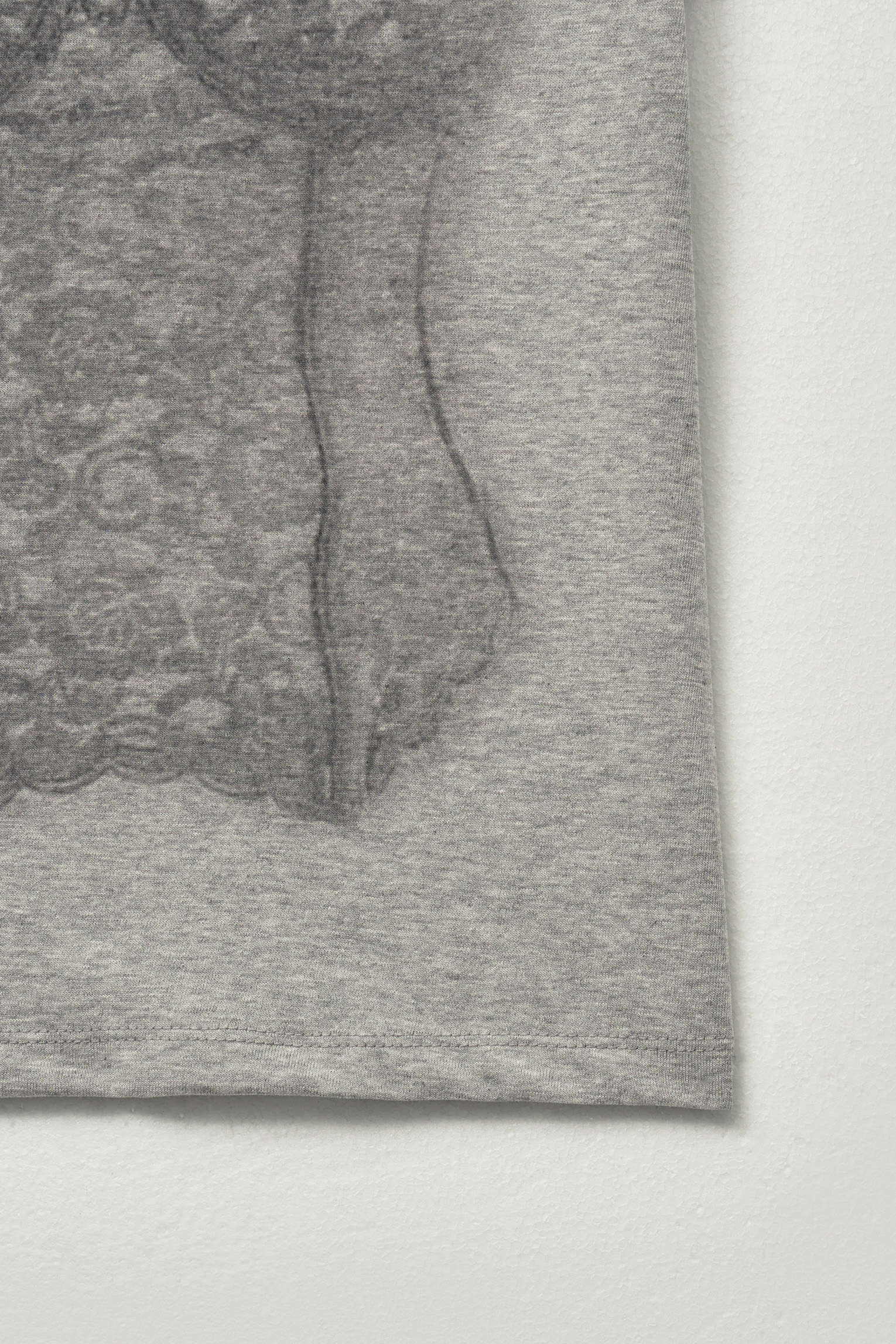 [HELENE PARIS] 코르셋 프린트 하프 티셔츠 [멜란지] - HELENE PARIS | 리켓