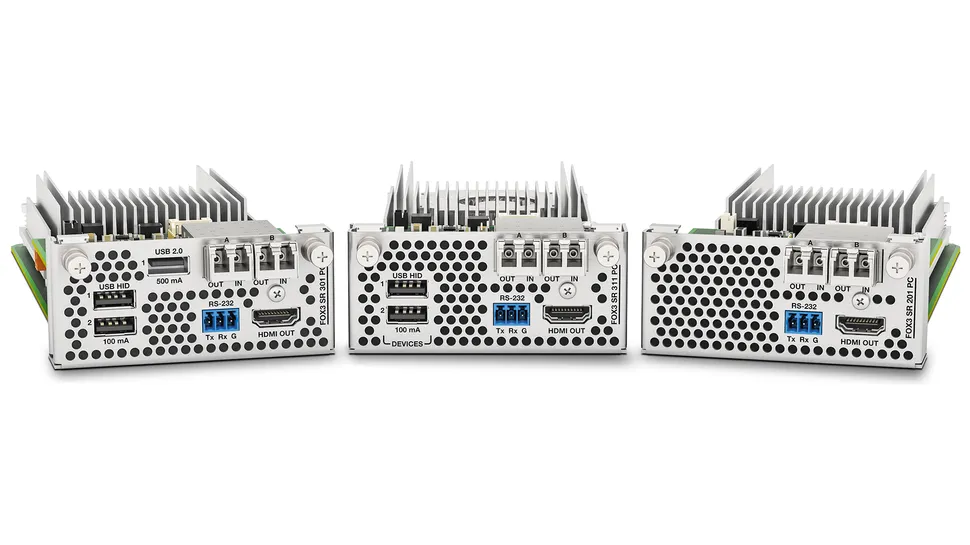 엑스트론, FOX3 PowerCage 플랫폼 확장 및 MLC Plus 400 공개 : 프로젝터 전광판 송출서버 뉴스