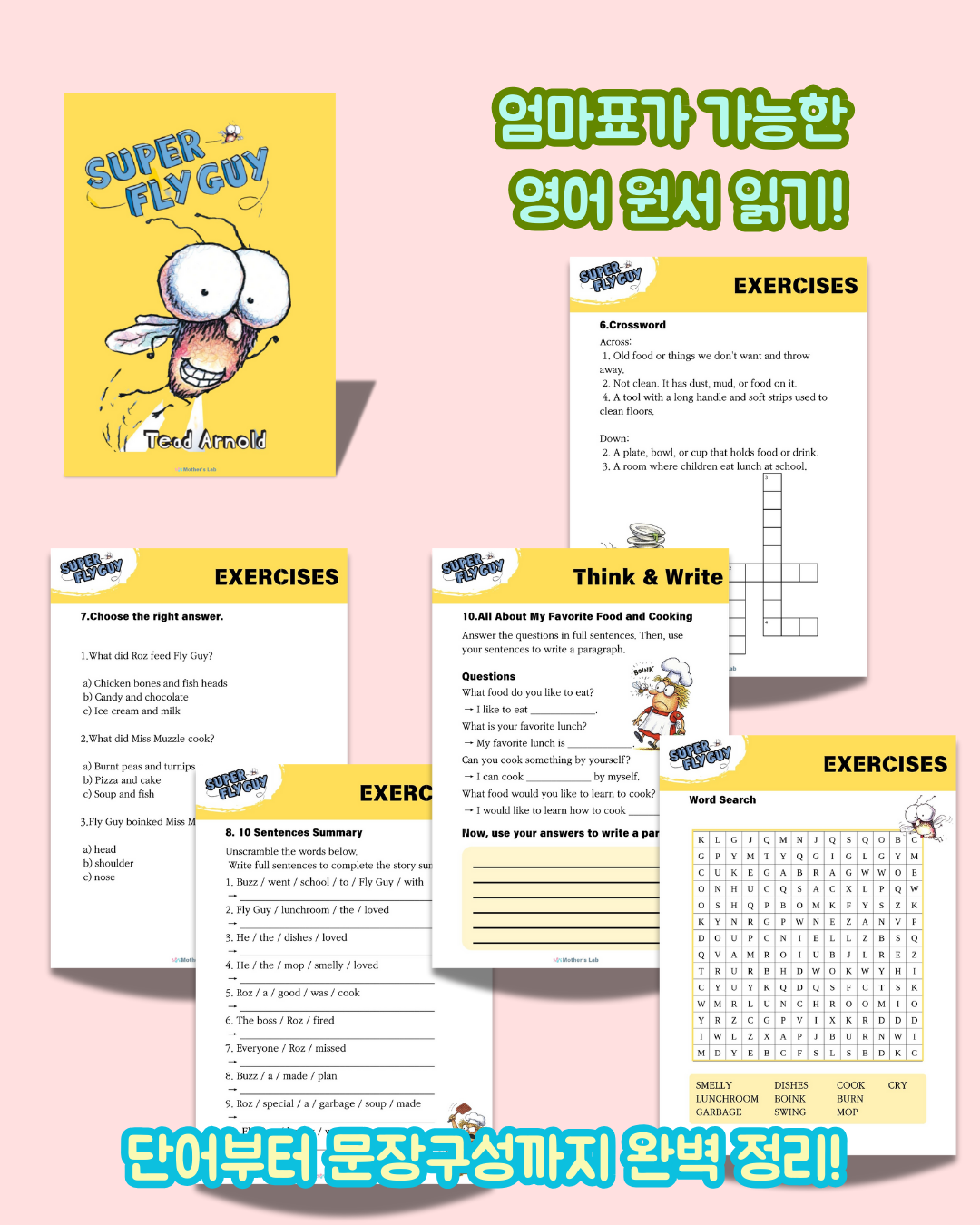 Super! Fly Guy 영어 워크북(PDF)