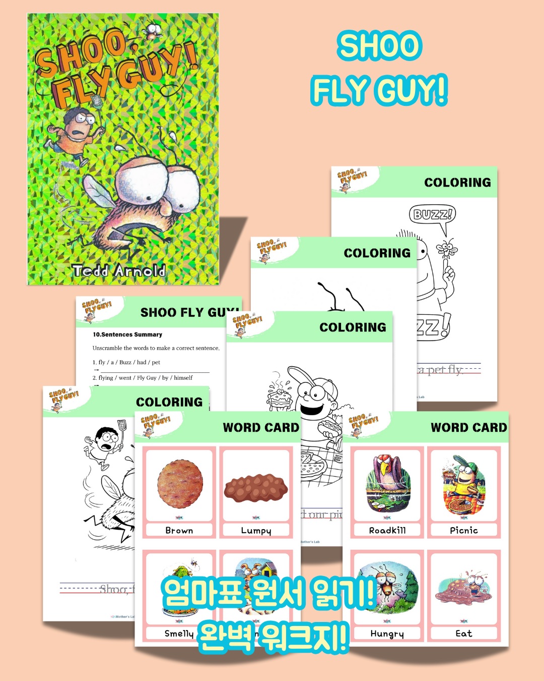 Super! Fly Guy 영어 워크북(PDF)