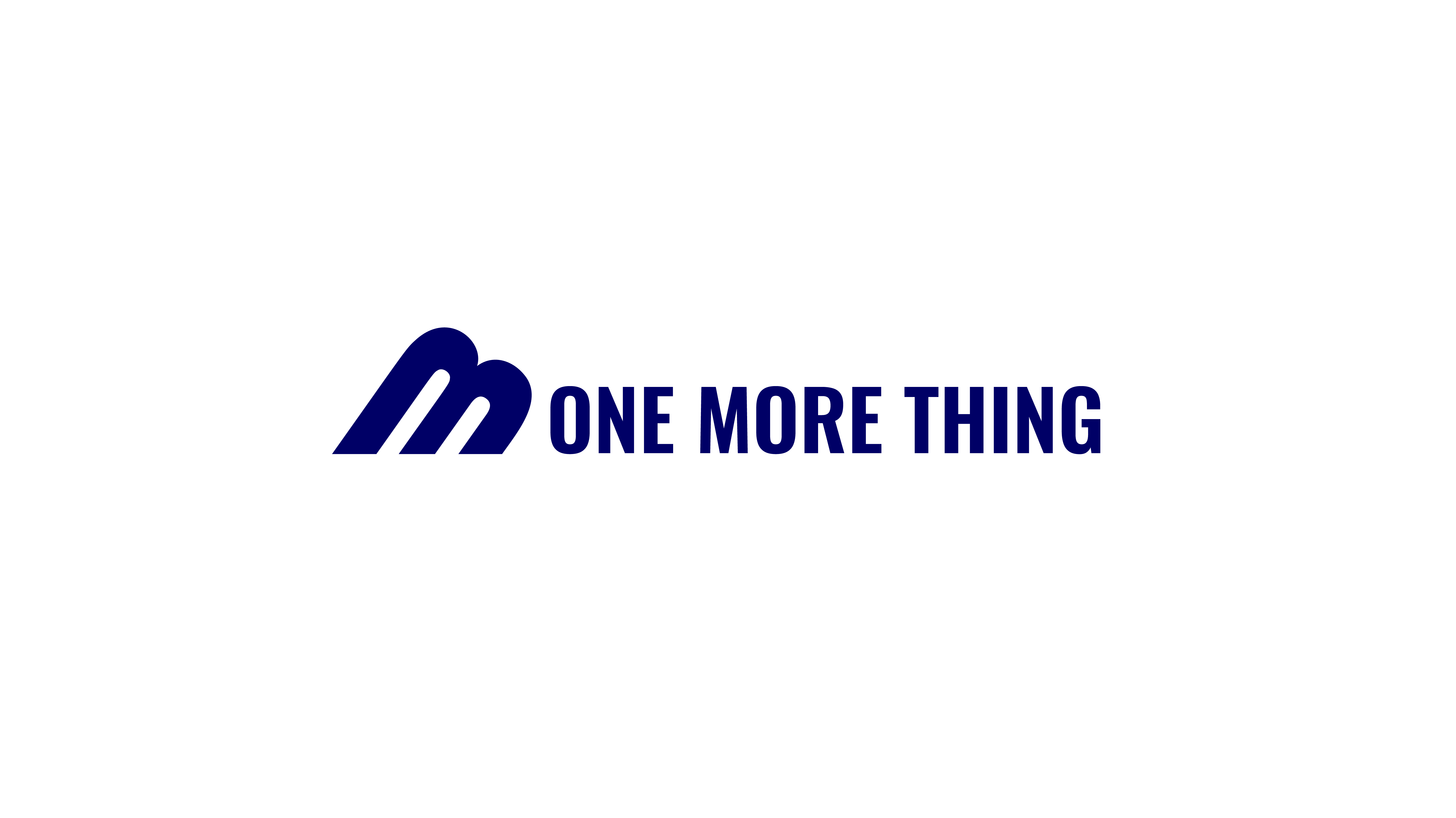 ONE MORE THING