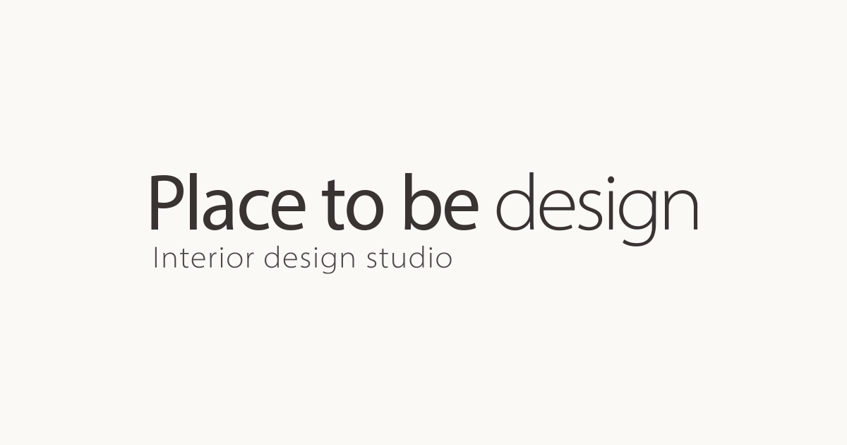 Place to be design l 플레이스 투 비 디자인