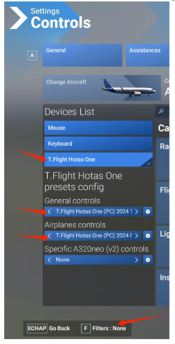Microsoft Flight Simulator 2024 키 설정 방법 : 트러스트마스터 / 지원