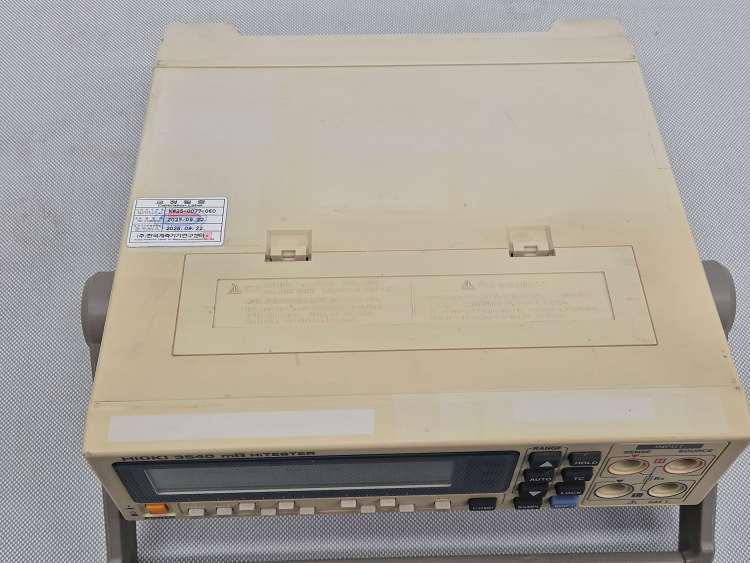 Hioki 3540 mΩ HiTester 밀리옴 하이테스터 : 엠아이티솔루션