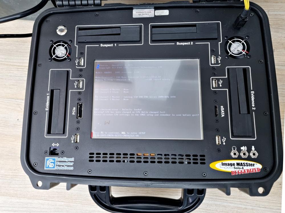 Image MASSter Solo-4 G3 IT (Forensic RUGGEDIZED) 고속 포렌식 복제기 : 엠아이티솔루션