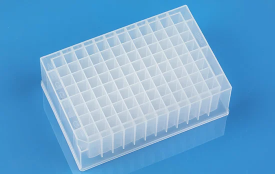 2.20mL * 96 deep well assay block, V bottom, square well, SBS standard ...