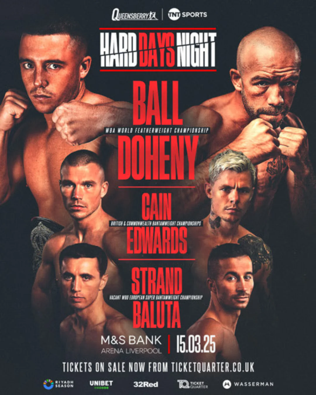 A Hard Day’s Night – 닉 볼, WBA 세계 페더급 타이틀 2차 방어전 확정 : 복싱뉴스