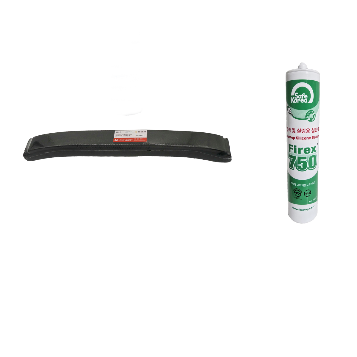 PVC 150A / 함석 슬리브 200mm : 내화채움구조