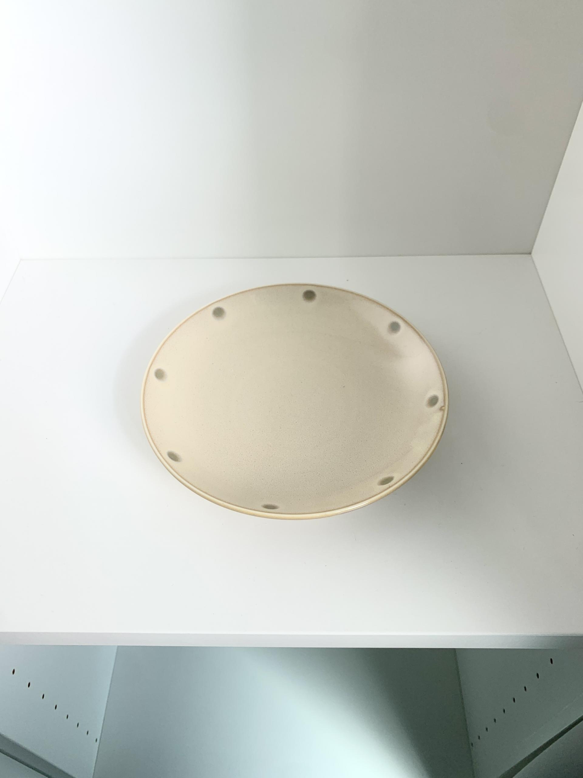 (1주 소요 예정) Ivory Dot Plate : ARTEVO