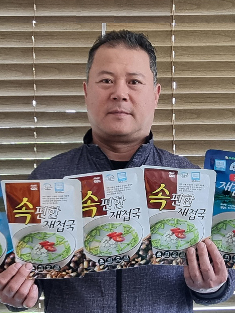 [경남 하동 박종윤] 100%국내산 재첩국(500g) *5팩 / 더 진한 보리누림에재첩국 500g *5팩 : 대한민국농수산 직거래마켓