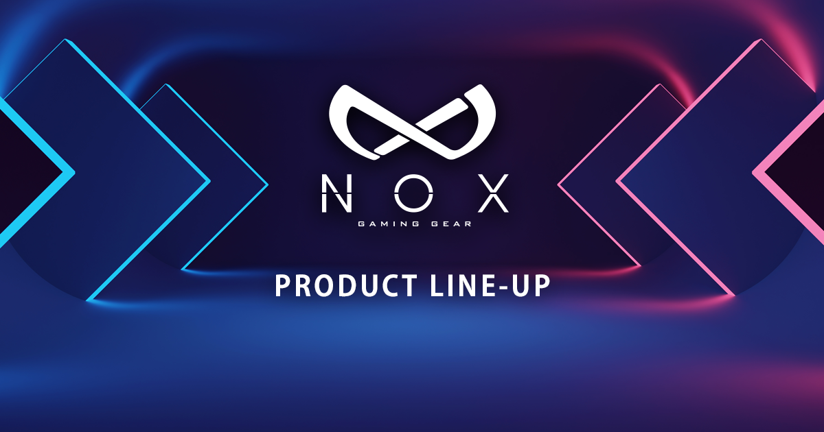 NOX Gaming Gear Product Line-Up