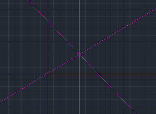 무한선(xline)을 대체하는 충분히 긴 선 그리는 lisp입니다. - ARES CAD에서만 동작합니다. : 고객지원-기술자료