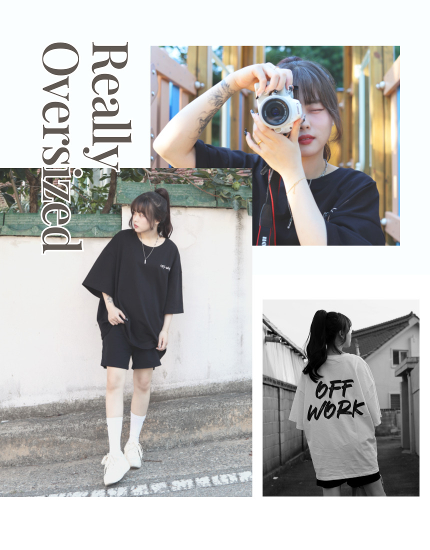 OFF WORK Signature T-shirt XL : 오프워크 OFF WORK